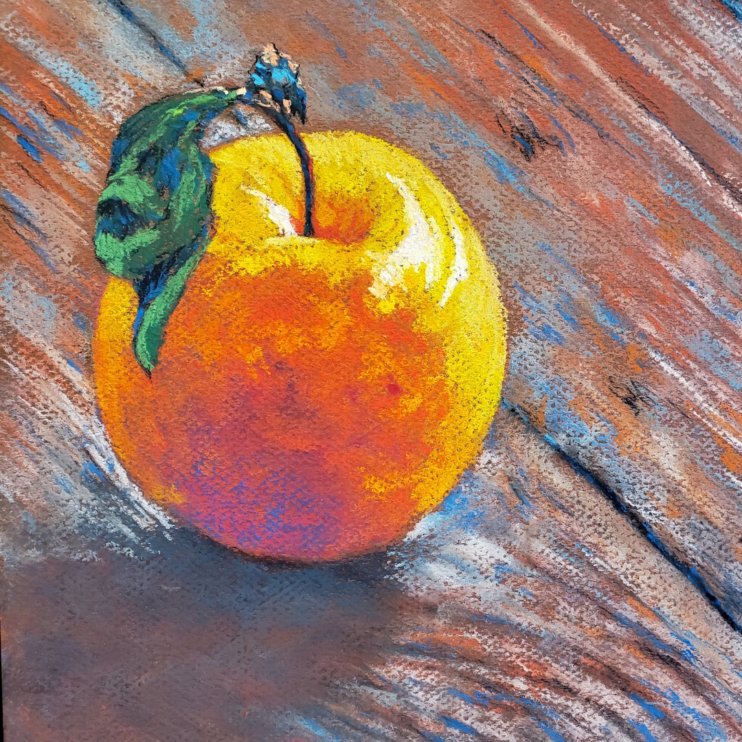 Fruit & Wood in Soft Pastel - Visual Arts Brampton